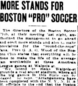 Dec. 15, 1924 – Boston Wonder Workers announce stadium expansion ...