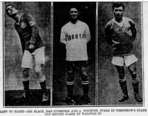 Dec. 14, 1924 – Fall River 2:1 Boston Wonder Workers, Mark's Stadium ...