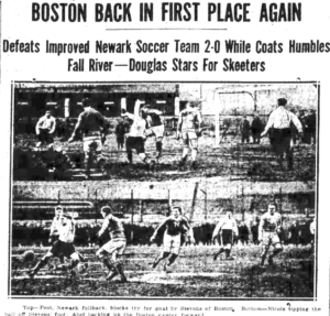 Dec. 20, 1924 – Boston Wonder Workers 2:0 Newark Skeeters, Walpole St ...